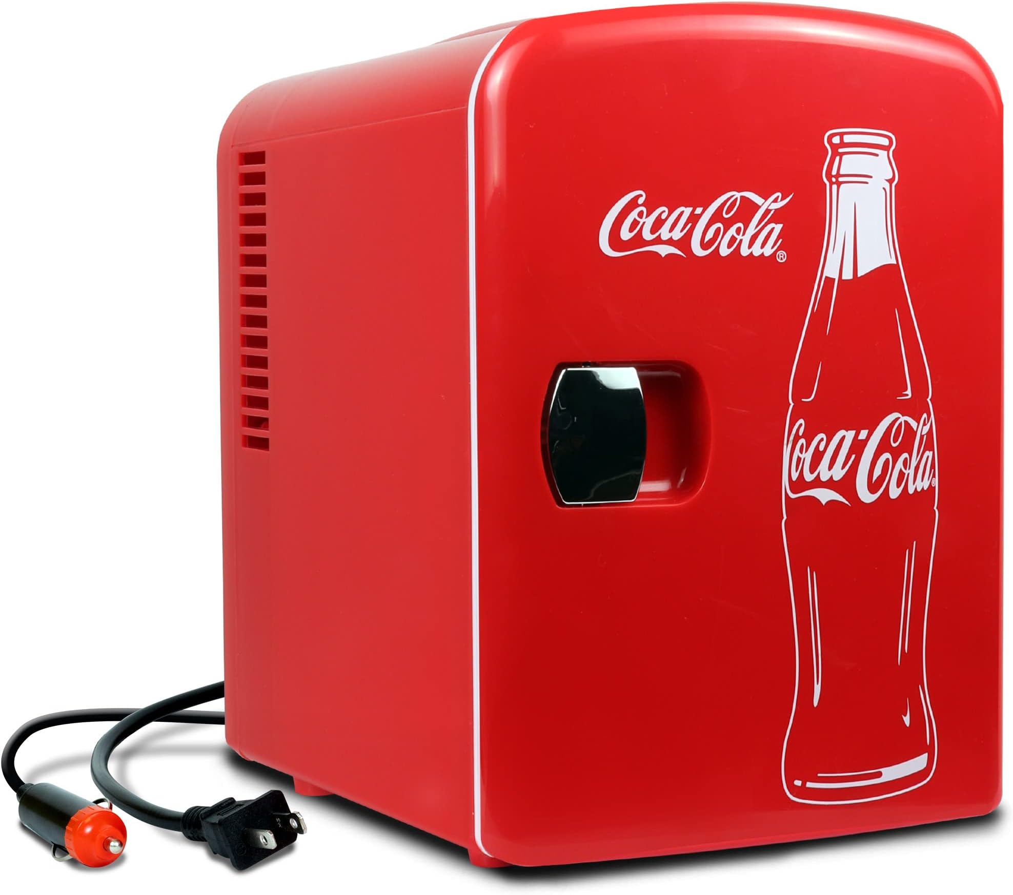 Amazon.com: Cooluli Retro Coca-Cola Mini Fridge for Bedroom - Car ...