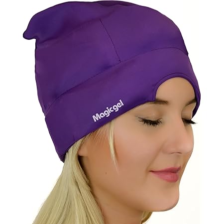 Amazon.com: TheraICE Form Fitting Head Gel Ice Cap, Cold Therapy Ice ...