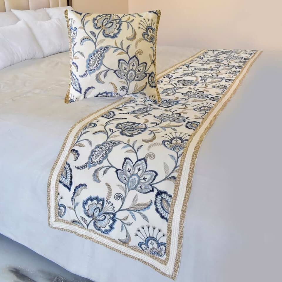 Amazon.com: Bed Runners & Scarves - Bed Runners & Scarves / Bedding: Home & Kitchen