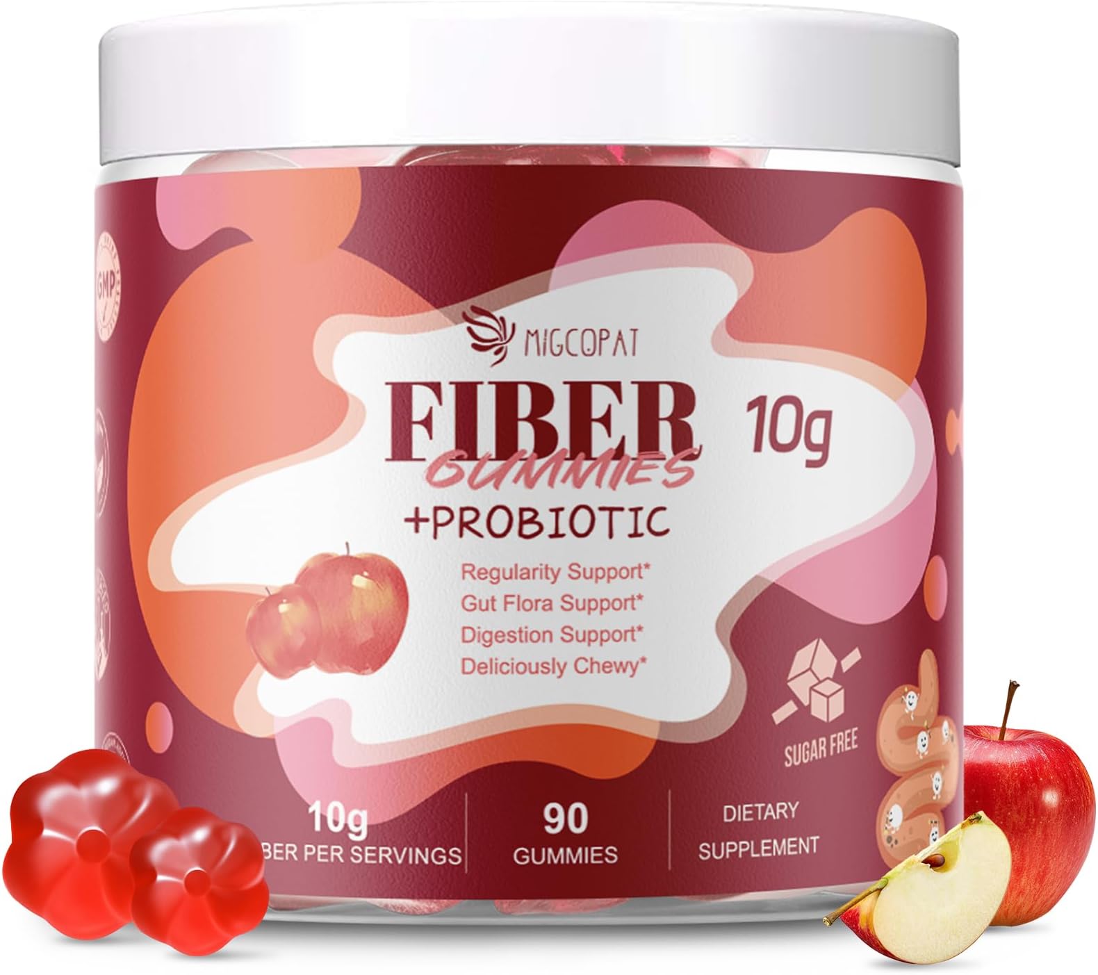 Amazon.com: VitaFusion, Fiber Well Gummies, Fiber Supplement, Assorted ...