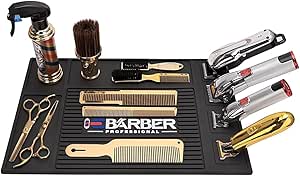Amazon.com: IEBARBER Magnetic Barber Mat for Station Barber Organizer ...