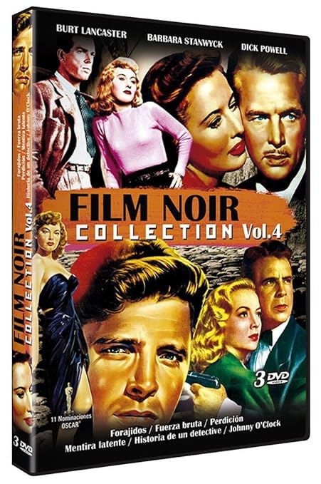 Film Noir Collection - Vol. 4 [DVD]: Amazon.es: Burt Lancaster, Barbara ...