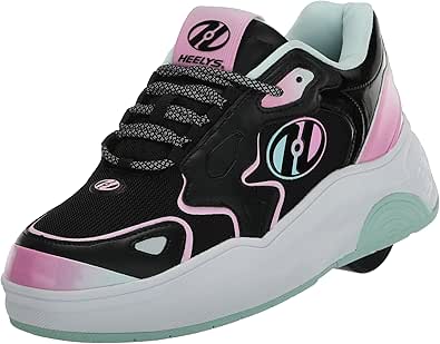 Amazon.com | HEELYS Unisex-Child Mega Pro (Big Kid) Wheeled Heel Shoe ...