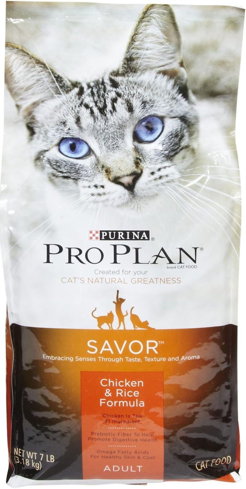 Amazon.com: Purina Pro Plan Savor Adult Chicken & Rice Formula - 7 lb