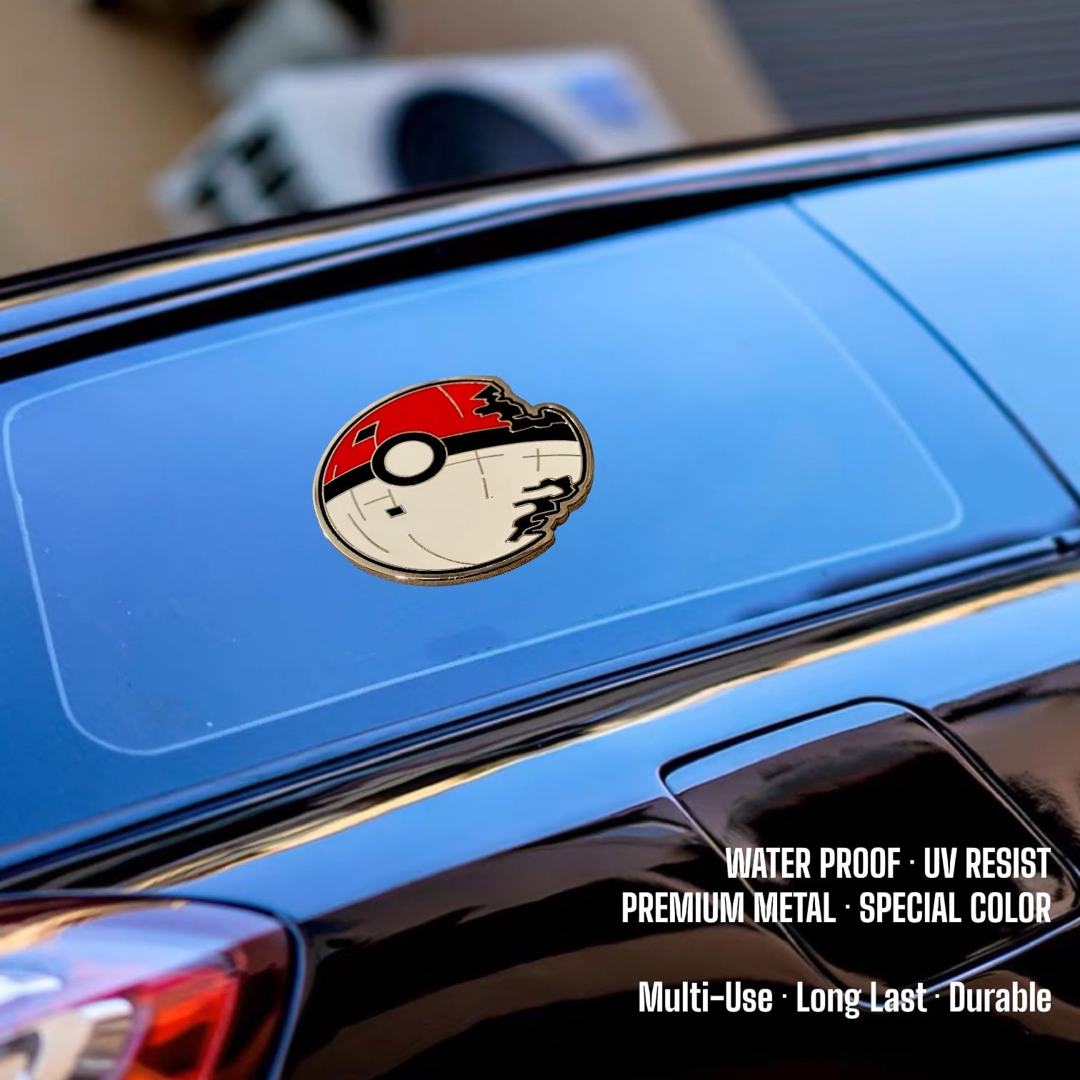 Snapklik.com : Anime Emblem For Car Anime Metal Sticker Anime Enamel ...
