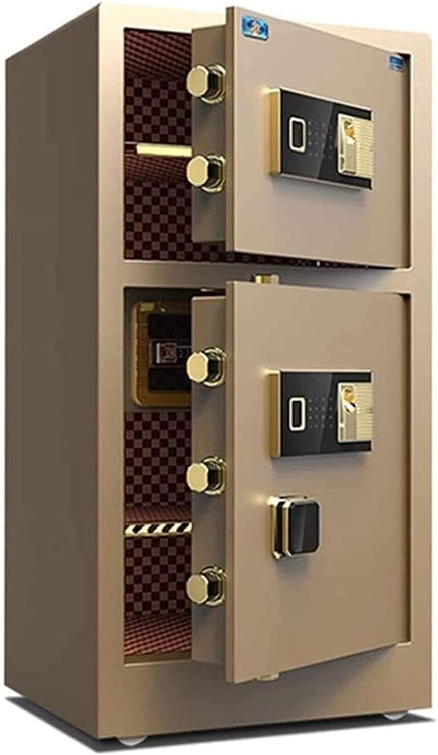 Amazon.com: LSIUA Strongbox Fireproof Waterproof Safe Safes And Lock ...