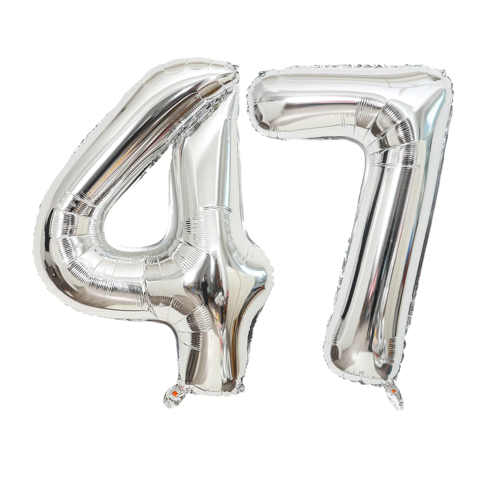 Amazon.com: XLOOD Number 47 Balloons 32 inch Digital Balloon Alphabet ...