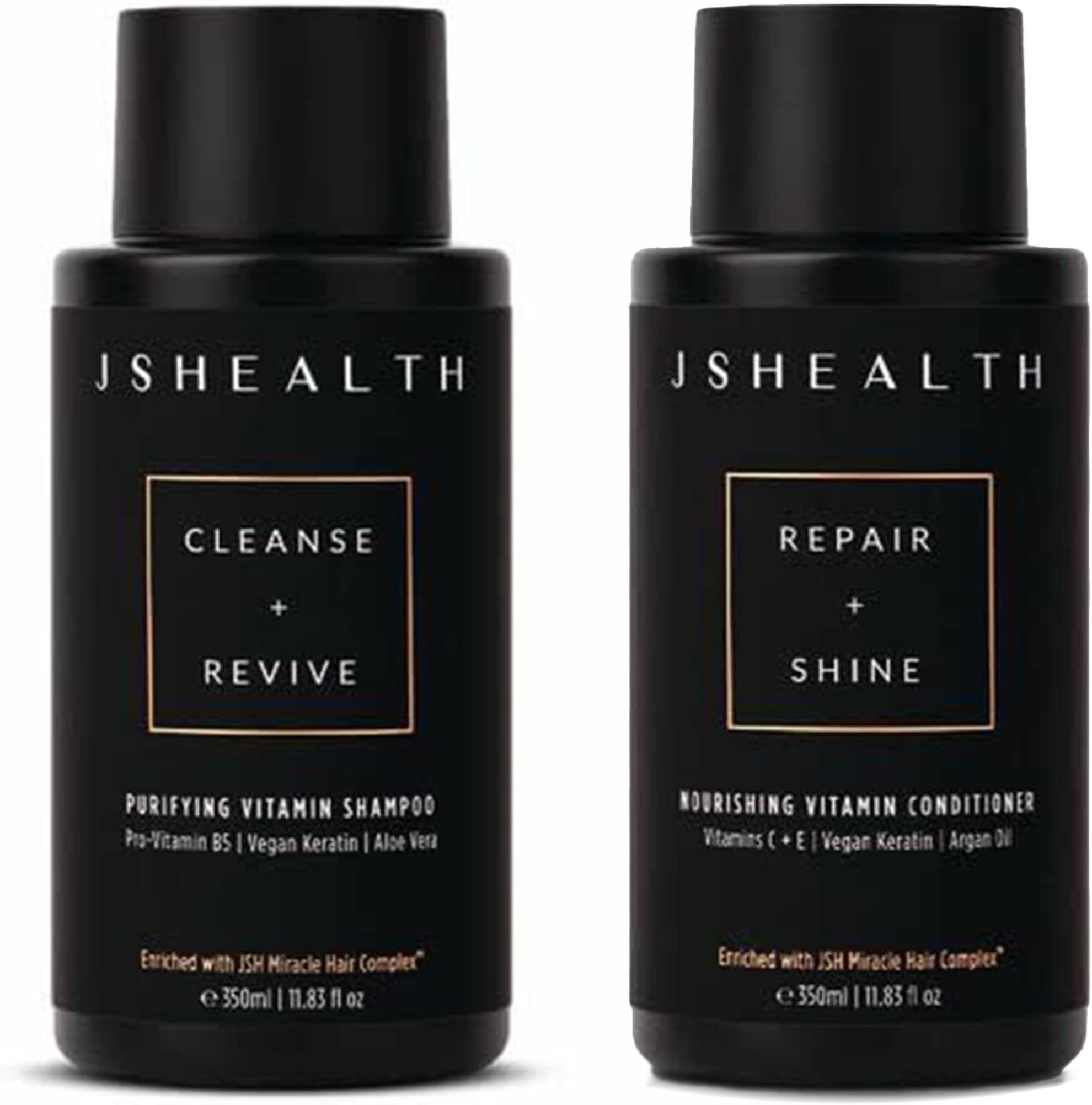 Amazon.com : JSHealth Vitamins Shampoo & Conditioner Haircare Bundle ...