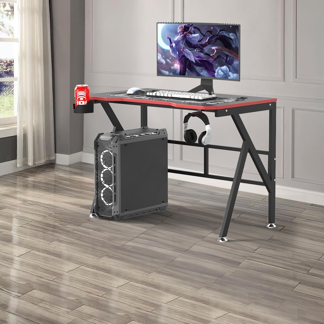 Heart Home Manual Height Adjustable Table for Work & Study with ...