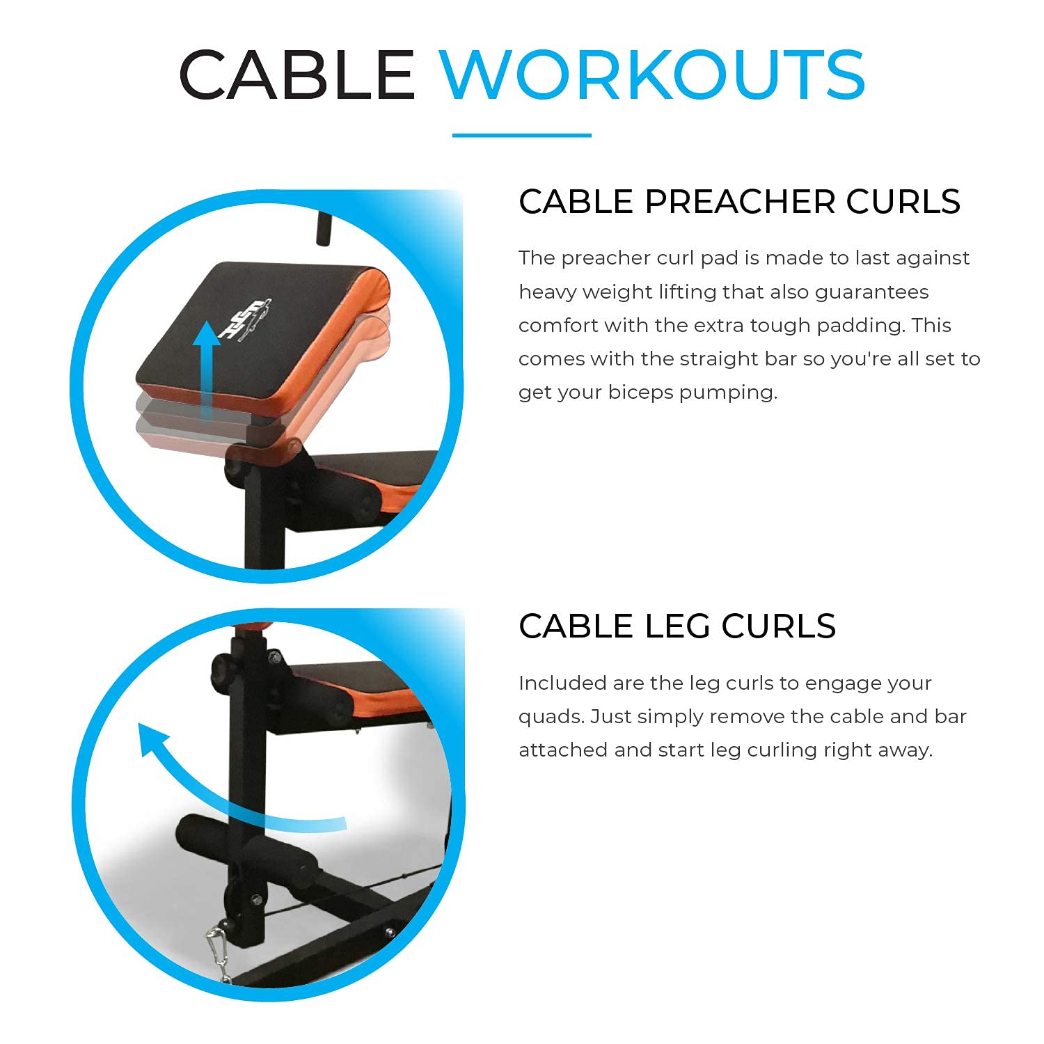 F4H TF-7002, (68 KG) Multi Gym Workout Station Fitness Body Exercise ...