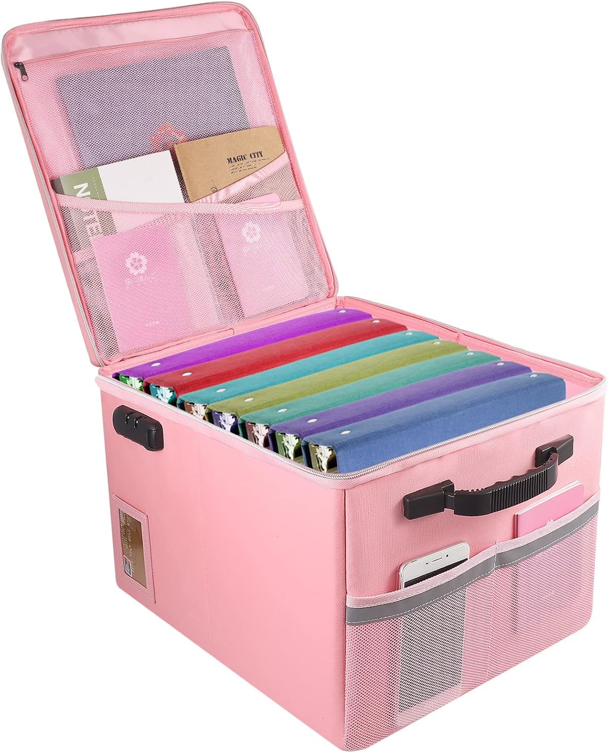 Amazon.com: TOMKID Fireproof File Cabinet with Lock, Fireproof Document ...