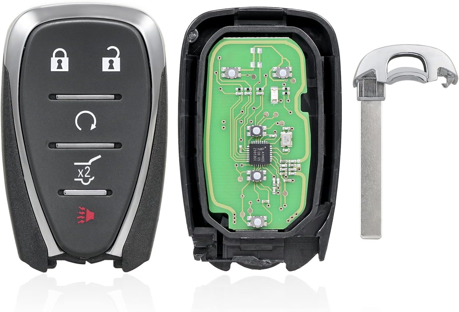 Amazon.com: Replacement Car Key Fob Smart Proximity Keyless Entry ...