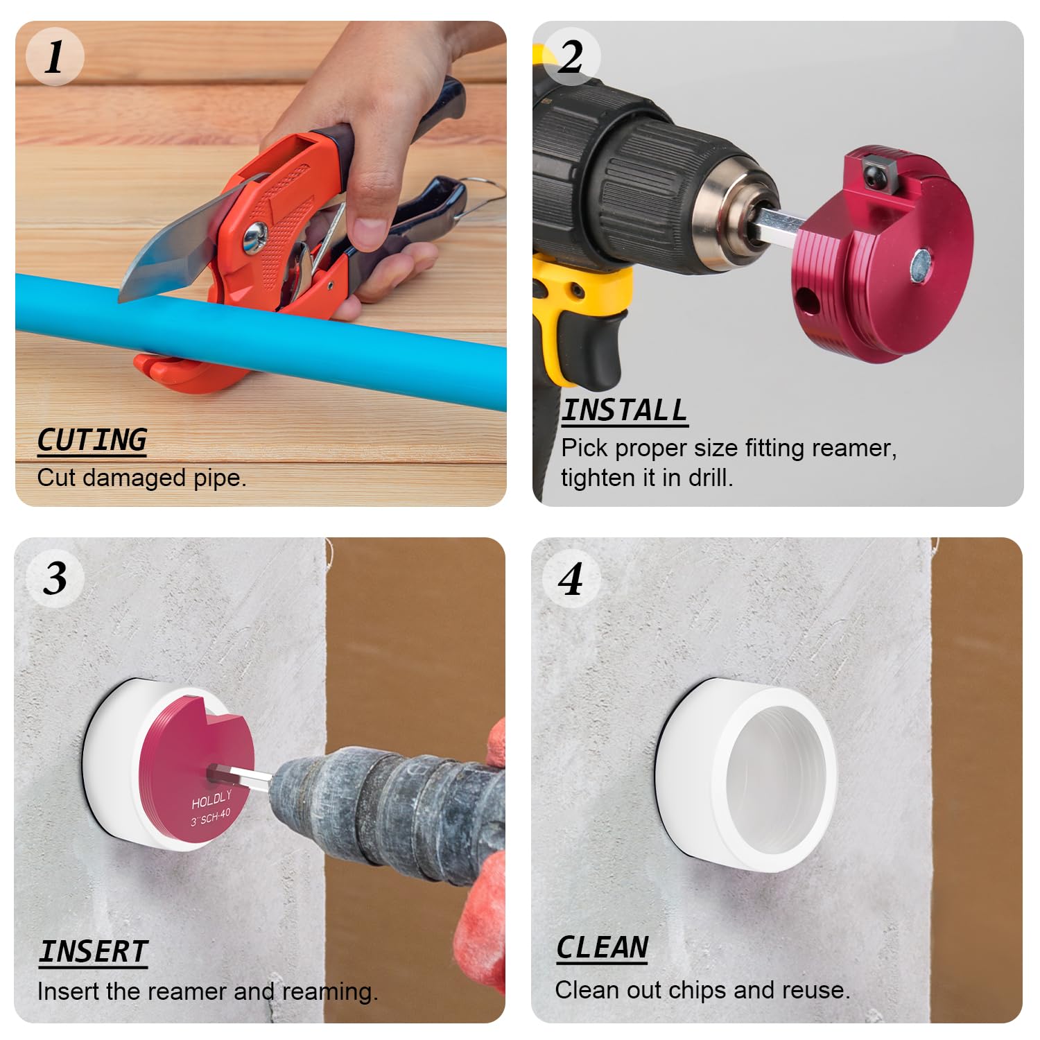 Snapklik.com : PVC Pipe Reamer