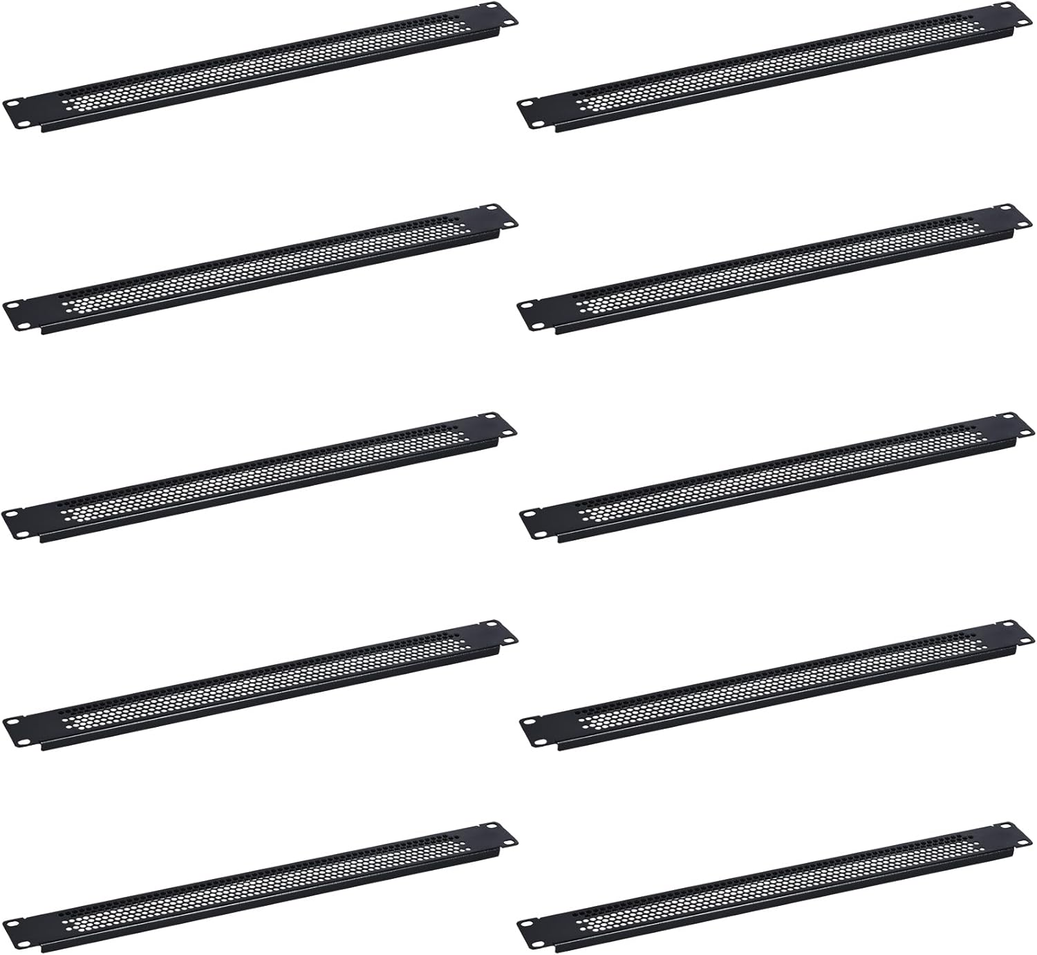 Amazon.com: RackPath 1U Blank Rack Mount Panel Spacers with Ventilation ...