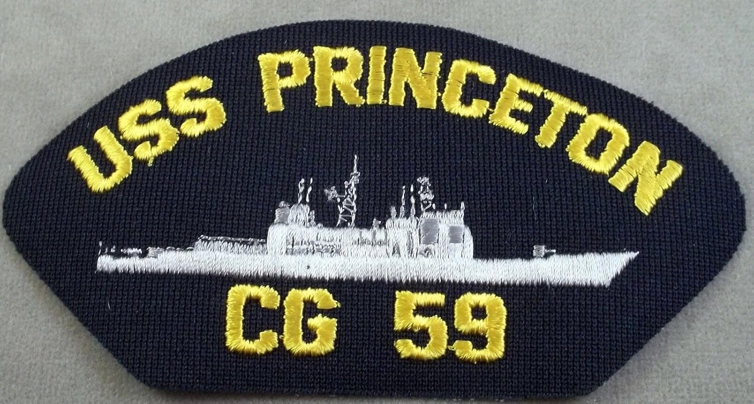 Amazon.com: Military Cap Patch Princeton CG-59 Ticonderoga-Class Guided ...