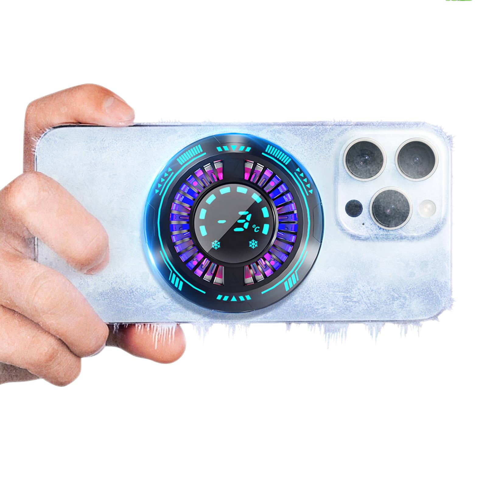 Snapklik.com : Gosemai Phone Cooler For Gaming Streaming Radiator