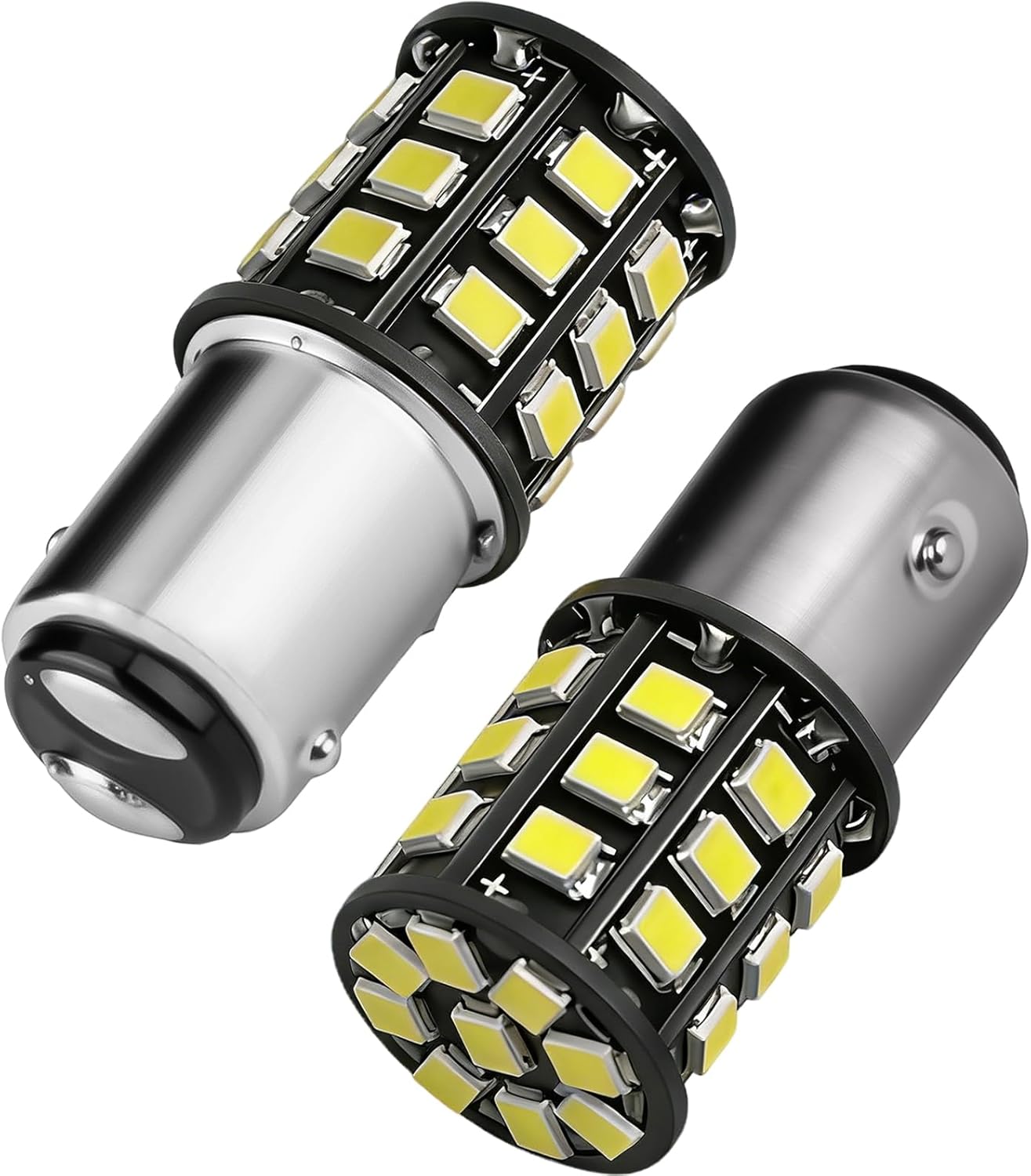 Lyai P21/5W 1157 BAY15D LED Brake Stop & Tail Rear Light Bulbs, 12V–24V ...