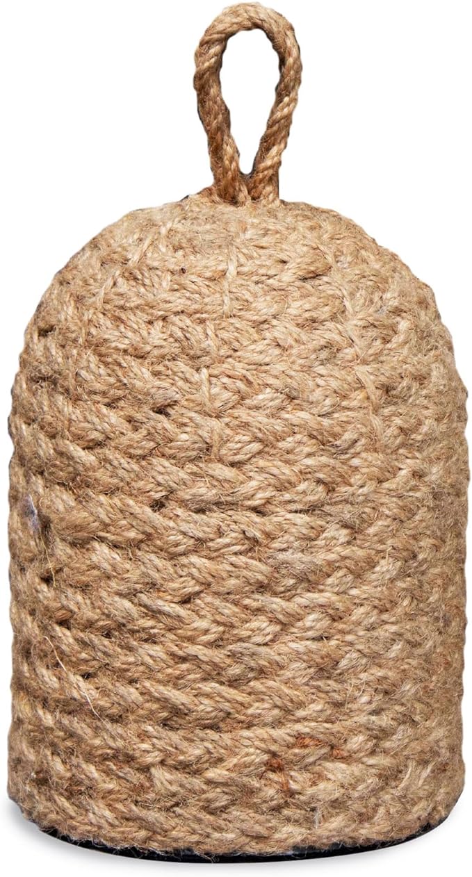 Amazon.com: Natural Wicker Door Stopper with Handle, Decorative Door ...