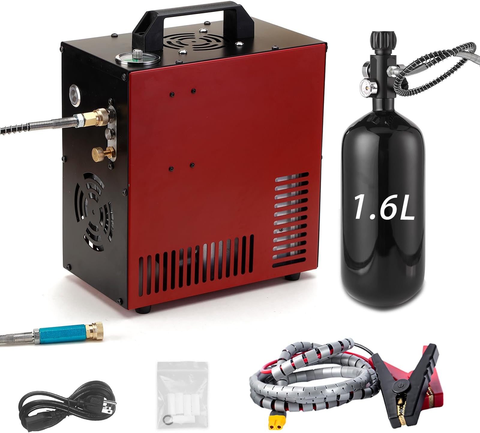 Amazon.com: GX PUMP CS4-I Portable PCP Air Compressor, 350W Powerful ...