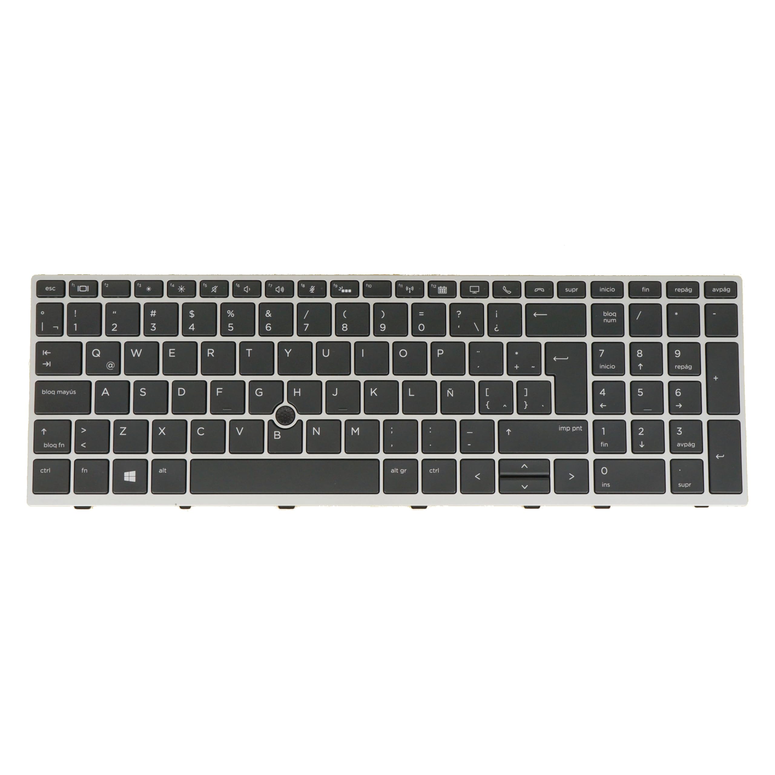 Amazon.com: AZUBAYCOM LA Latin Spanish Layout- Laptop Keyboard for HP ...