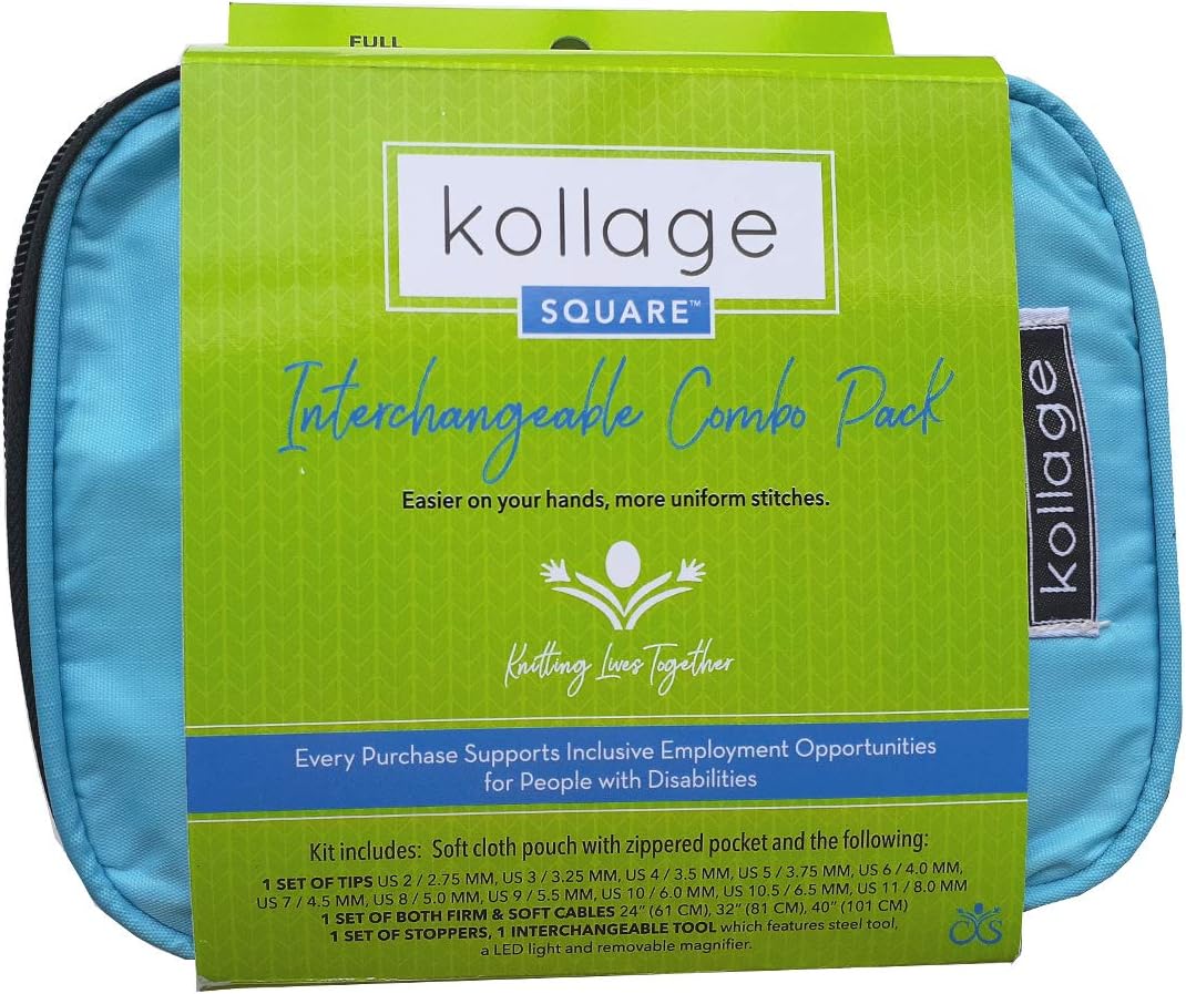 Amazon.com: Kollage Square Full Interchangeable Kit, 11 Sizes of 5.5 ...