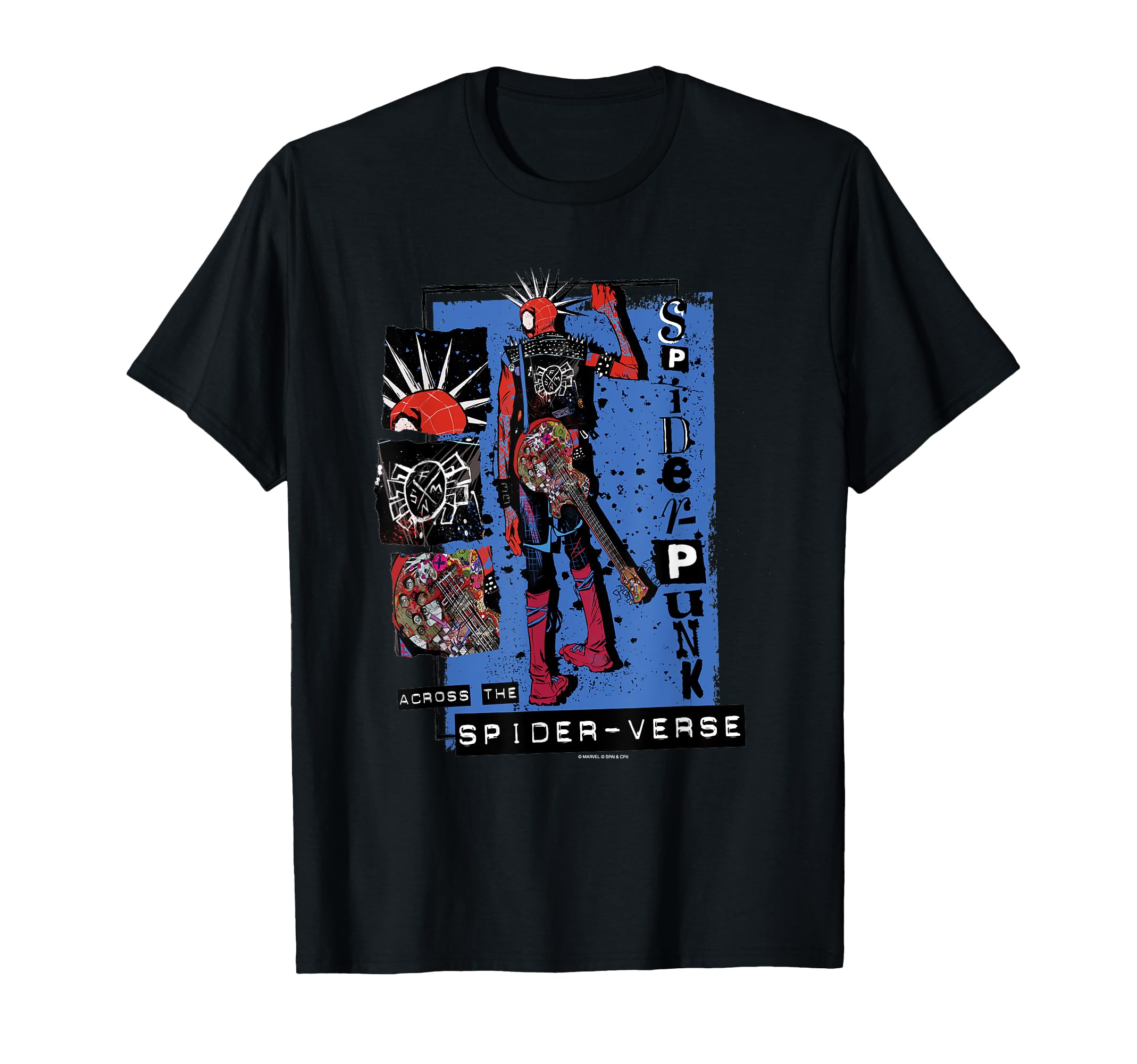Amazon.com: Marvel Spider-Man: Across the Spider-Verse Spider-Punk Back ...