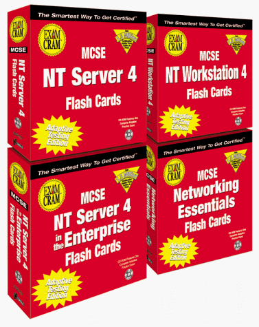 MCSE Core Four Flash Cards: Exam: 70-067, 70-068, 70-073, 70-058: ...