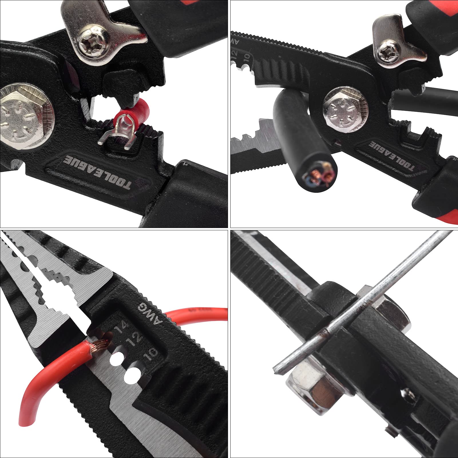 Snapklik.com : 9-in-1 Wire Stripper Tool, Cable Cutters, C-RV ...