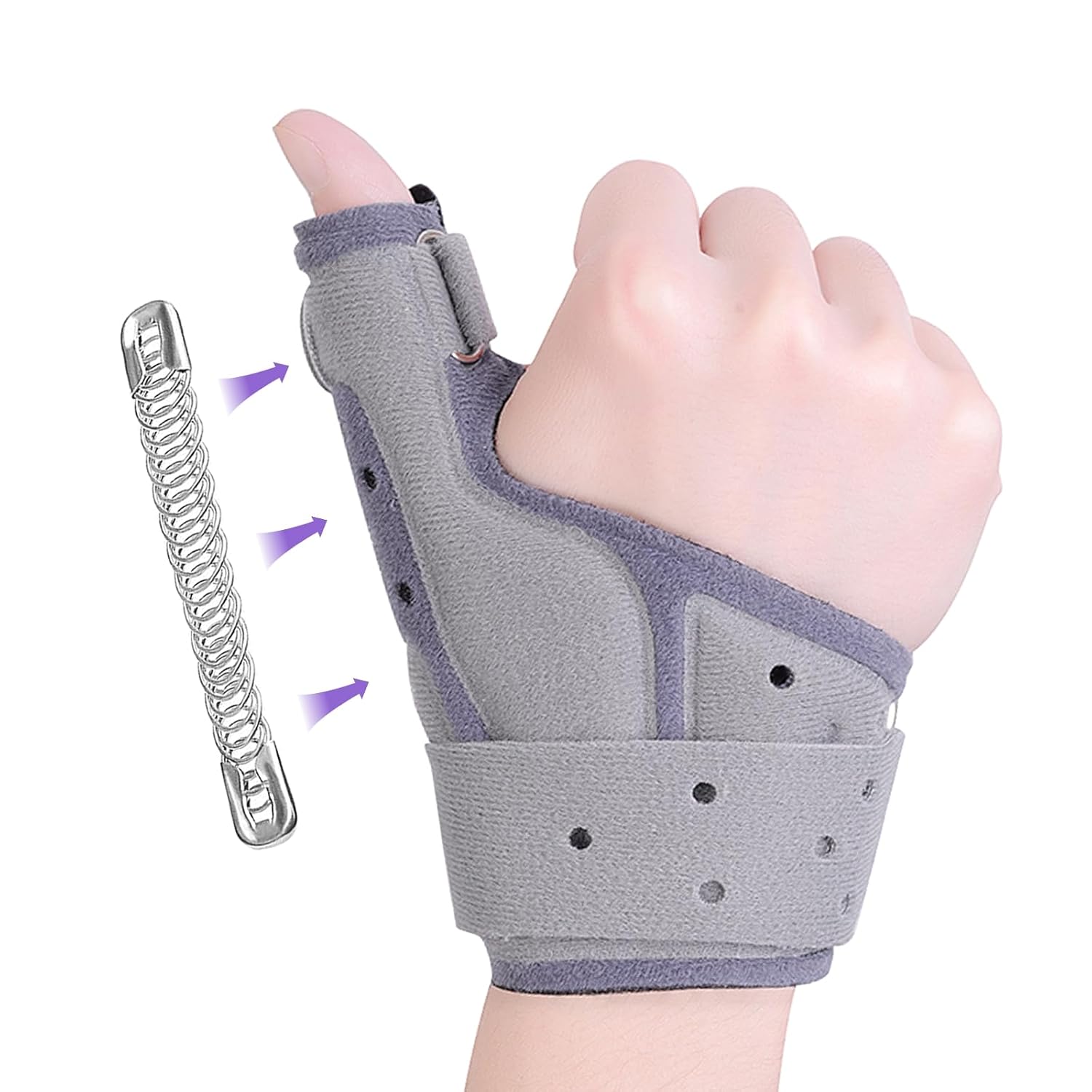 Amazon.com: Lefeke Thumb Spica Splint Hot Pressing Process, Thumb Brace ...