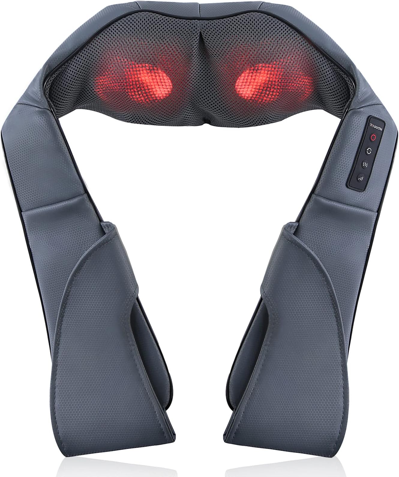Amazon.com: MagicMakers Neck Massager with Heat - Electric Shiatsu Deep ...