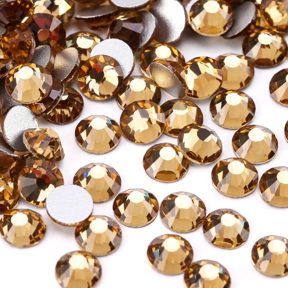Amazon.com: Jollin Glue Fix Crystal Flatback Rhinestones Glass ...