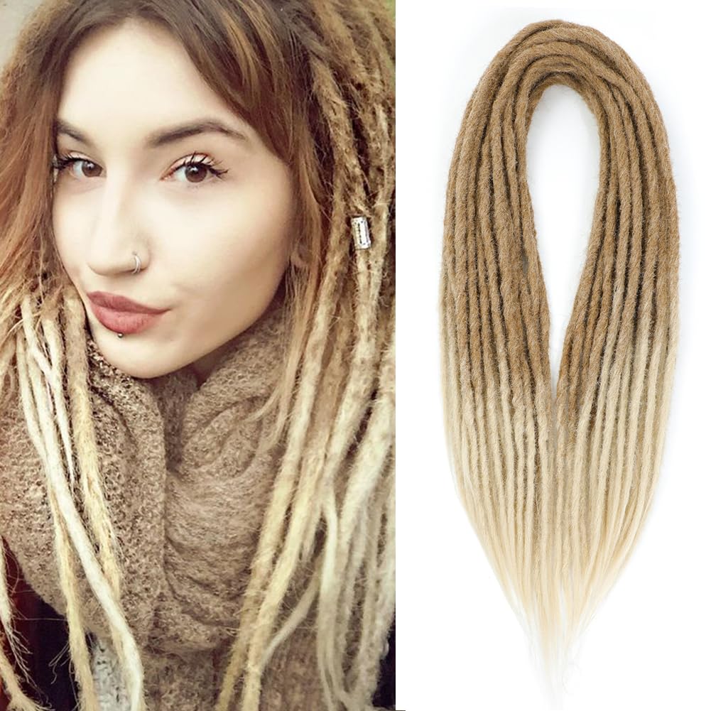 Amazon.com : Ajsowju Straight Dreadlock Synthetic Double Ended ...