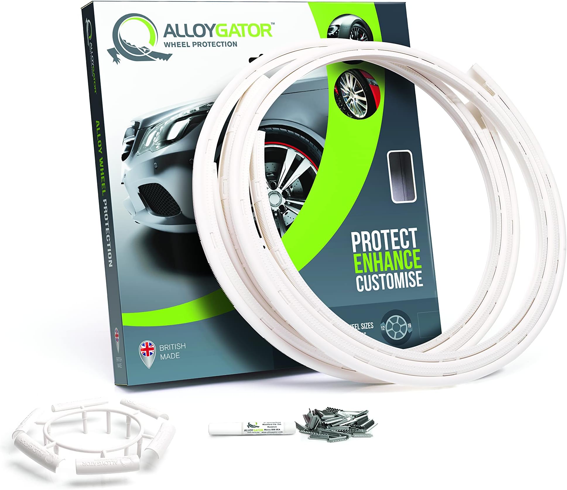 Amazon.com: AlloyGator Alloy Wheel Protectors | Rim Protectors | Wheel ...