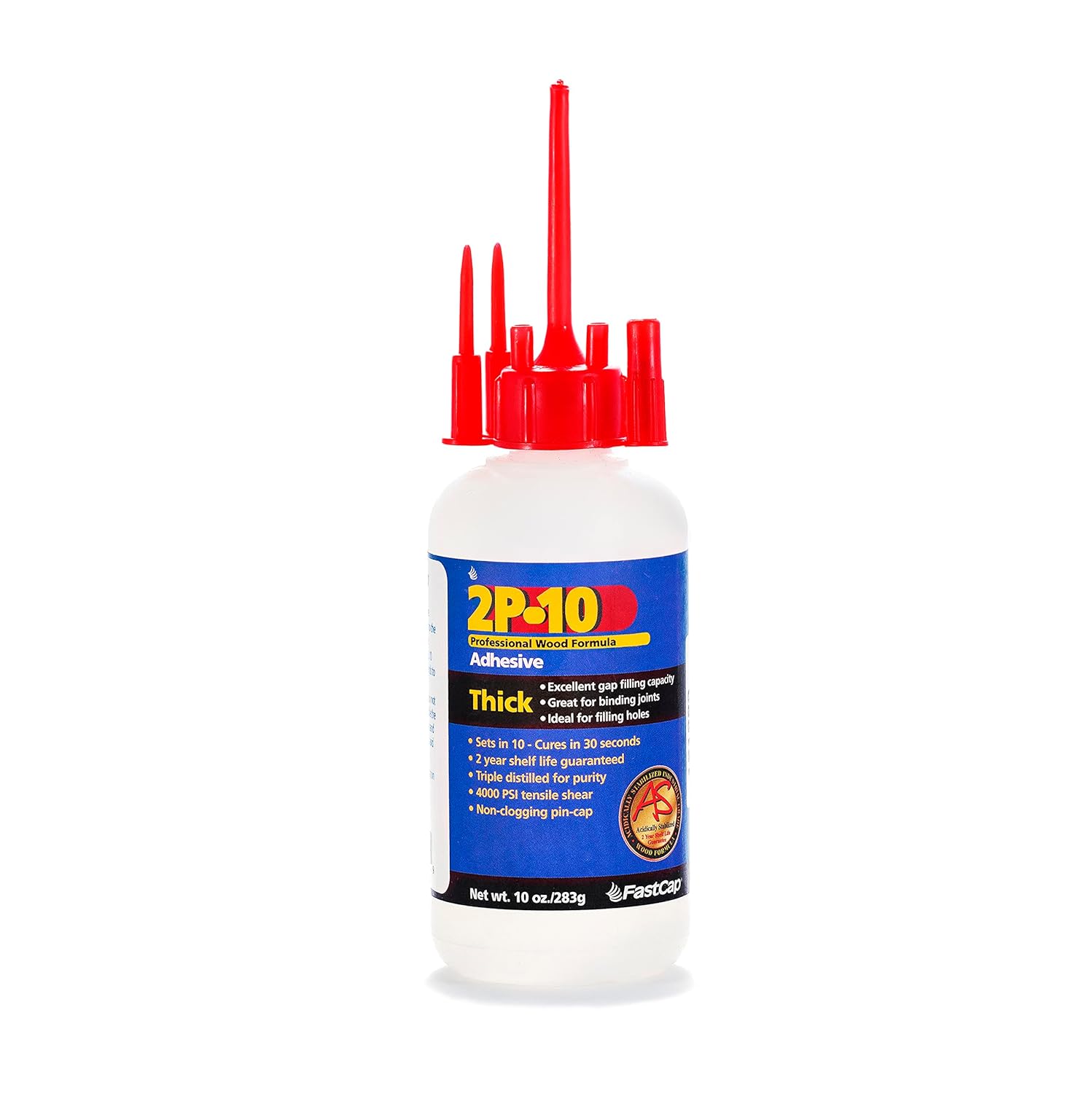 FastCap 2P-10 - Thick – High Performance Heavy-Duty Super Glue - CA ...
