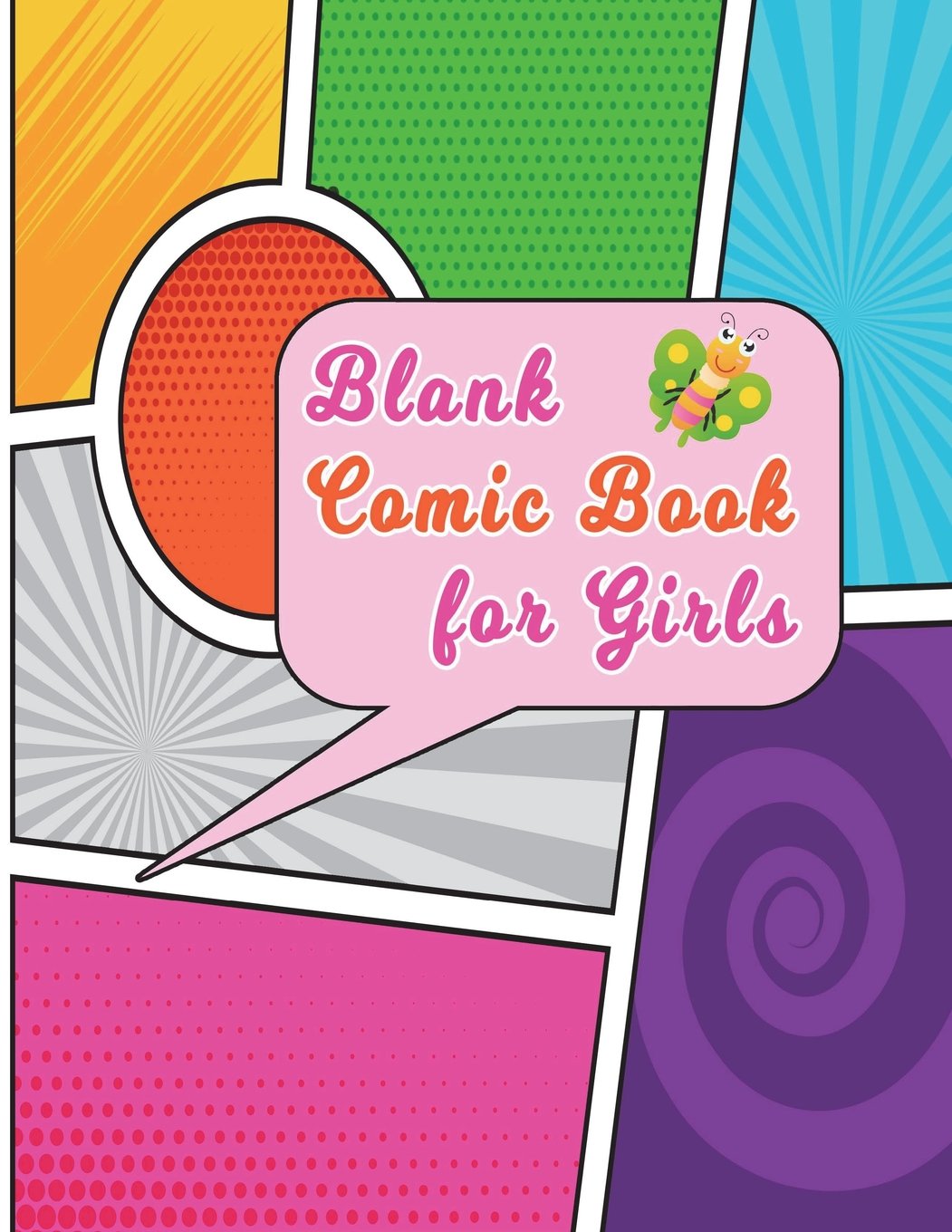 Amazon.com: Blank Comic Book for Girls: Create Your Own Comic Book ...