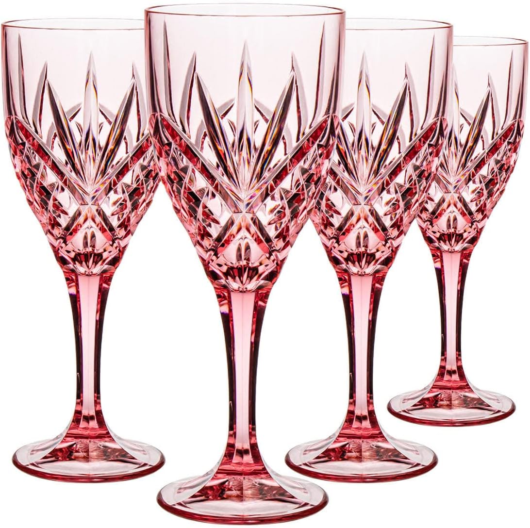 Amazon.com: BELLAFORTE - Shatterproof Tritan Plastic Wine Glass, 12oz ...