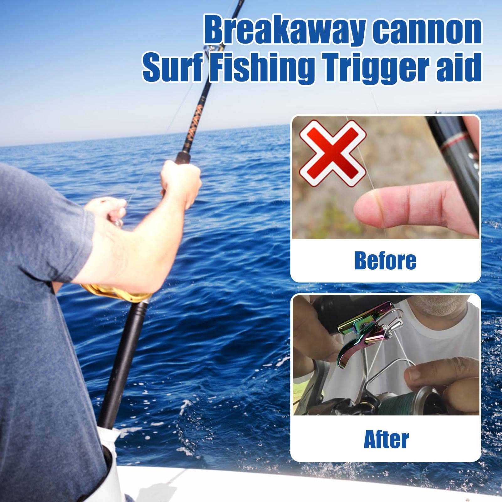 Accessorio Pesca A Fondo Trigger Per Lancio Pesca Power Cast - Aiuto ...