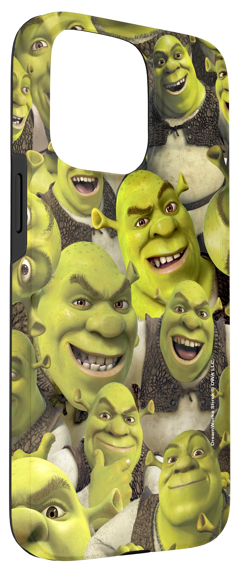 iPhone 15 Pro Max Shrek Cool Epic All Shrek Faces Collage Logo Case ...