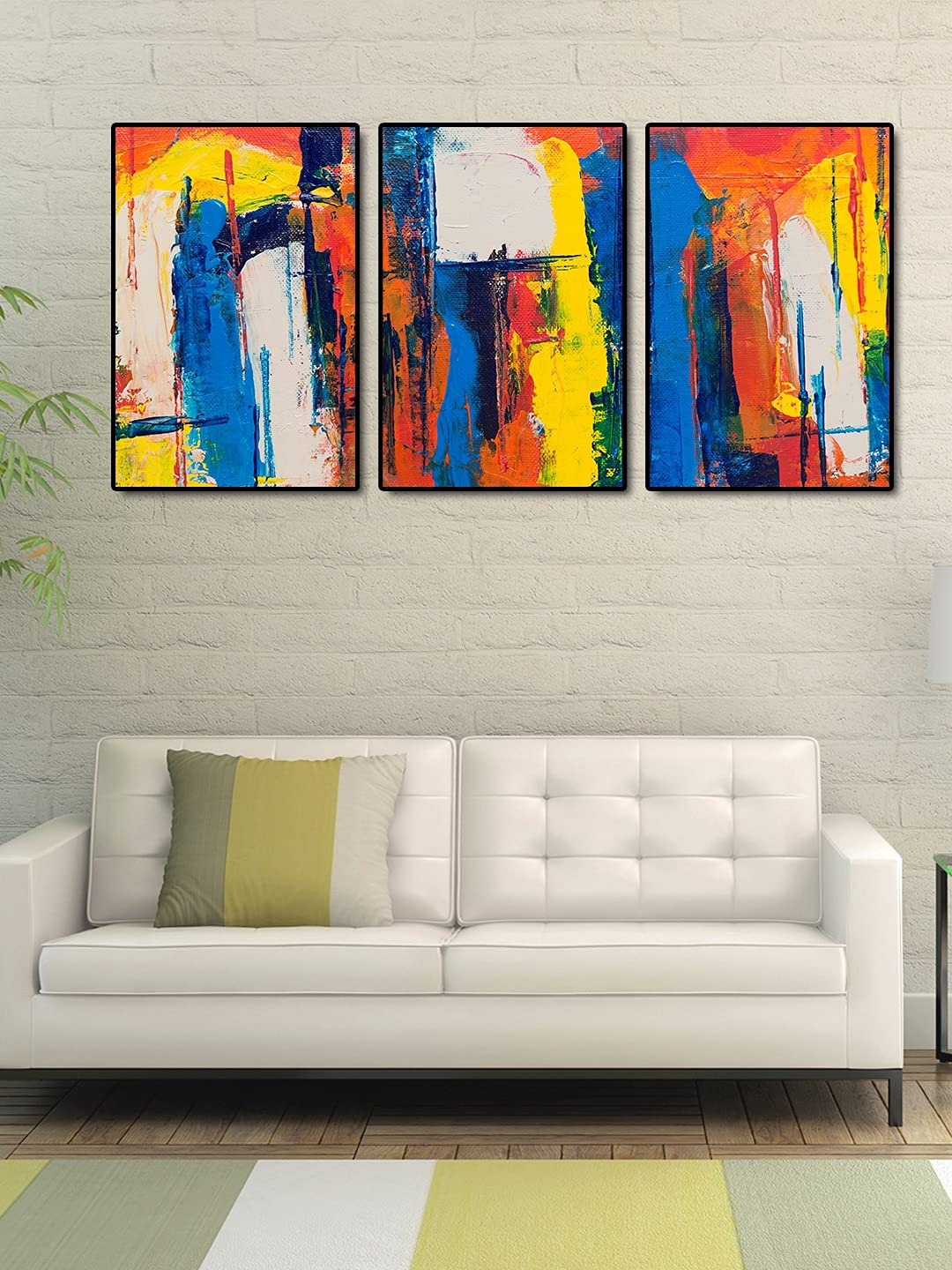 999STORE Fiber Frame paintings for home decor abstract room décor ...