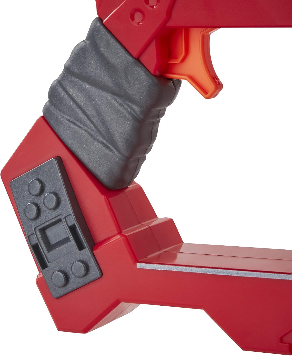 Nerf Halo Mangler Dart Blaster – Mango de cebado extraíble, tambor ...