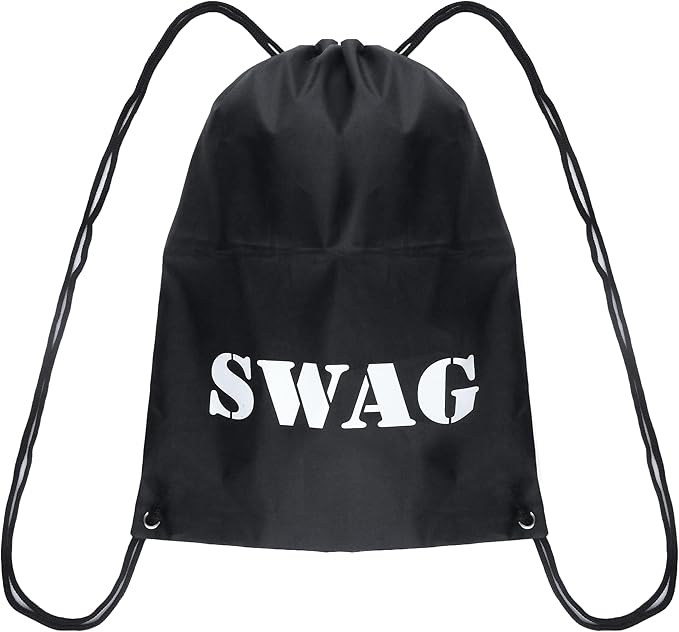 HENBRANDT Swag Bag Drawstring Sack Burglar Thief Robber Fancy Dress ...