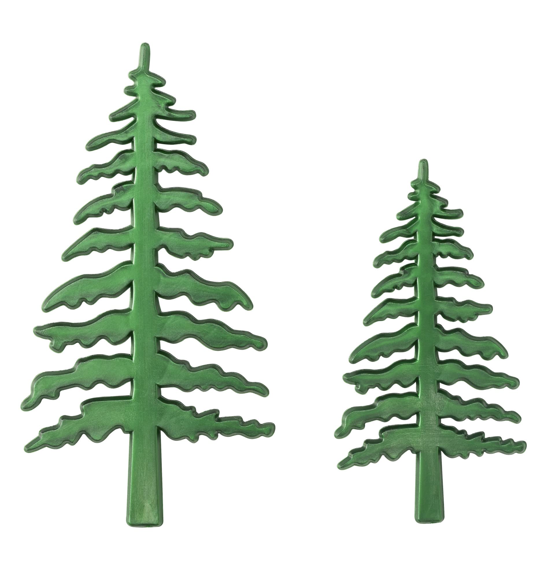 Amazon.com: DecoPac Pine Tree Layons, Evergreen Tree Cake Decorations ...