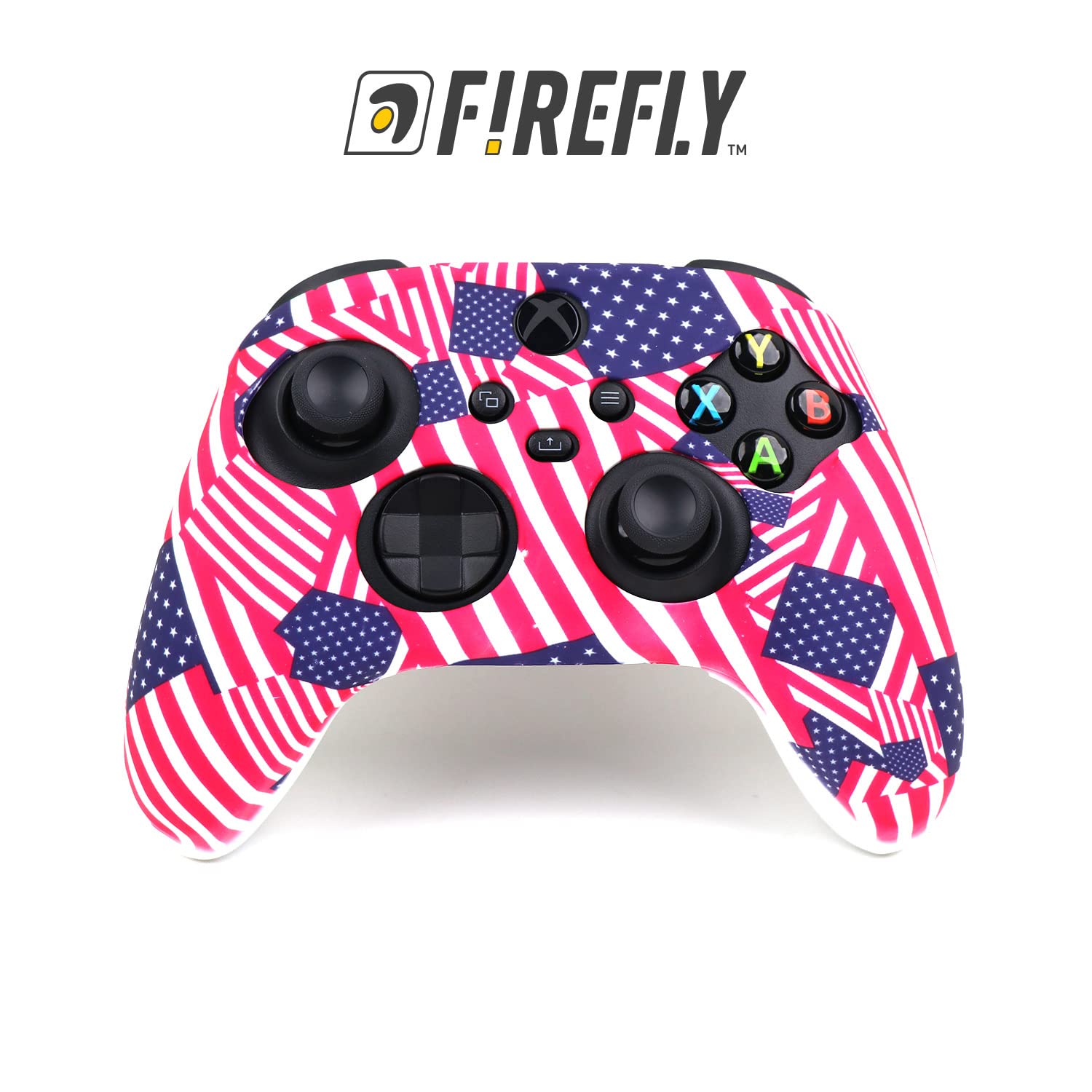 Firefly - American Flag Printed| Xbox controller Silicone case skin ...
