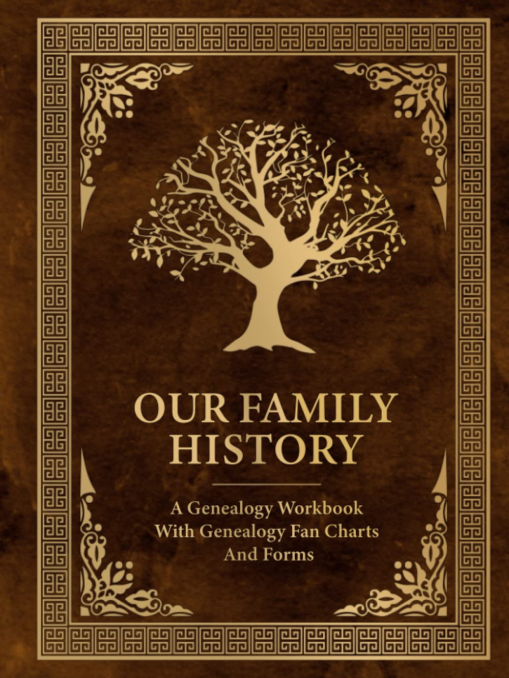 Amazon.com: Our Family History: A Genealogy Workbook With Genealogy Fan ...