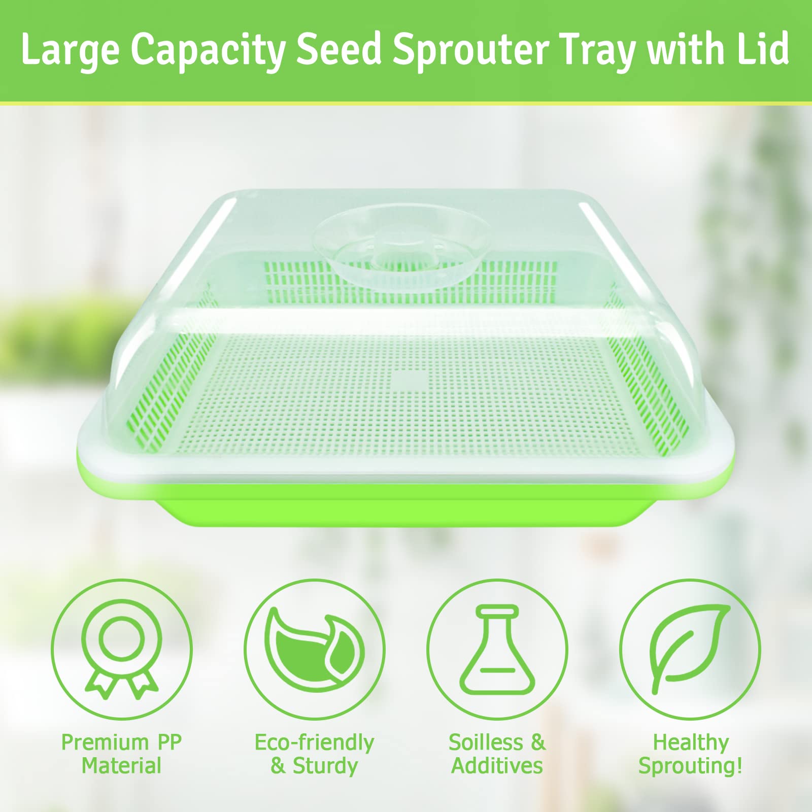 Snapklik.com : Legigo 2 Pack Seed Sprouter Trays