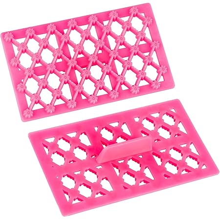 Amazon.com: PME Impression Mat Large Diamond Design, for Cake ...