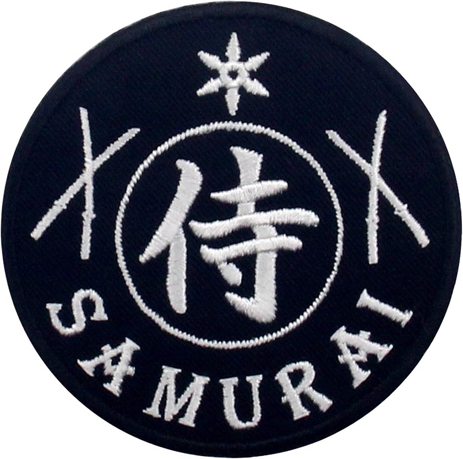 Amazon.com: Samurai Patch Embroidered Applique Iron On Sew On Emblem ...