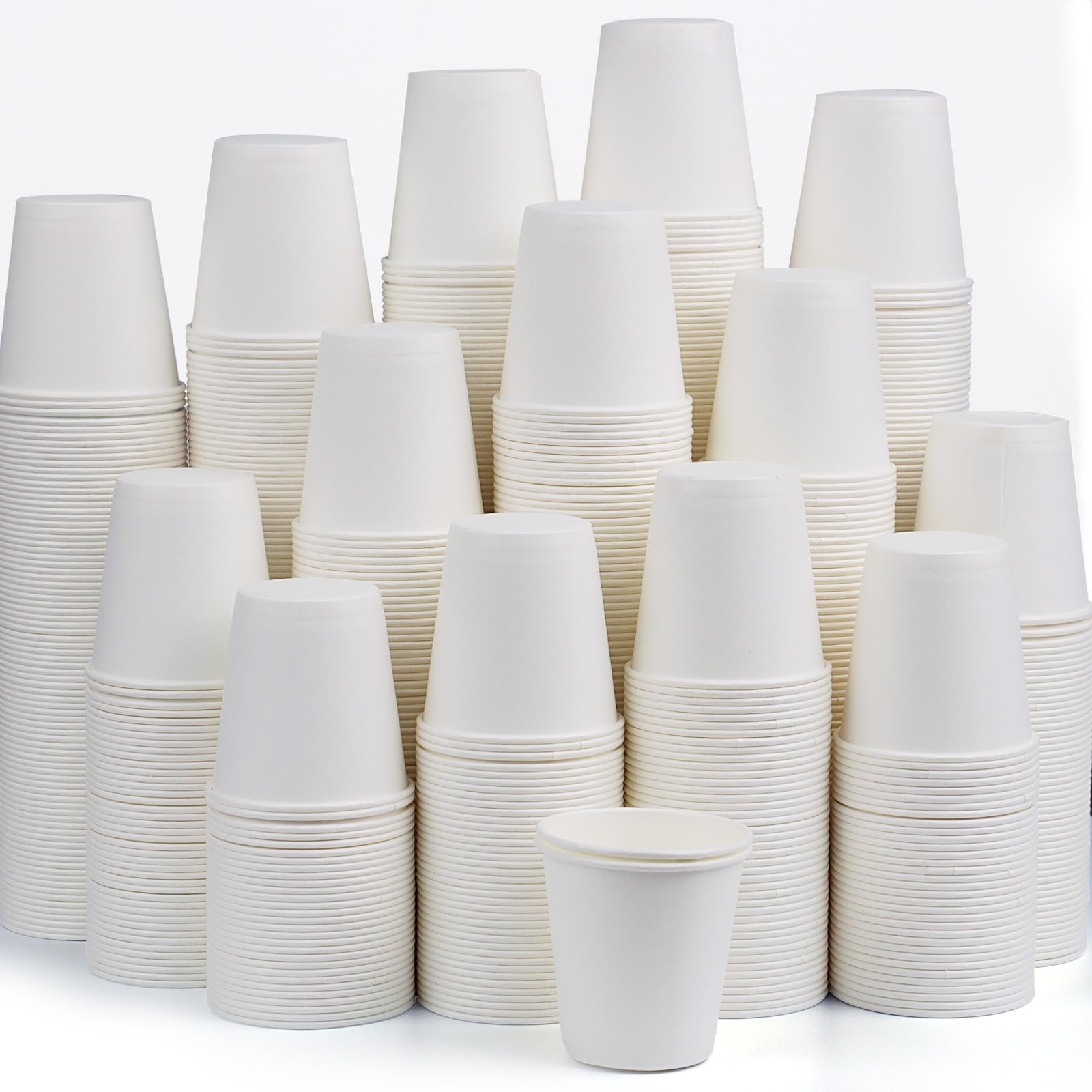 Pureegg Paper Cups - 300-Pack Bathroom Cups, Disposable Mouthwash Cups ...