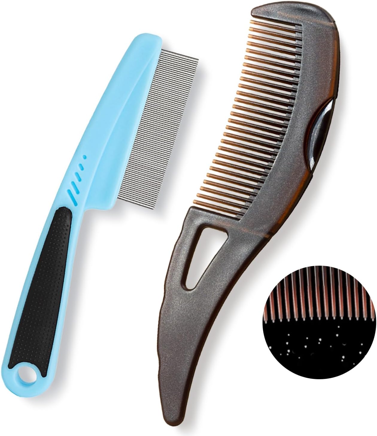 Amazon.com : Dandruff Comb Fine Tooth Scalp Detox Comb Lice for Women ...