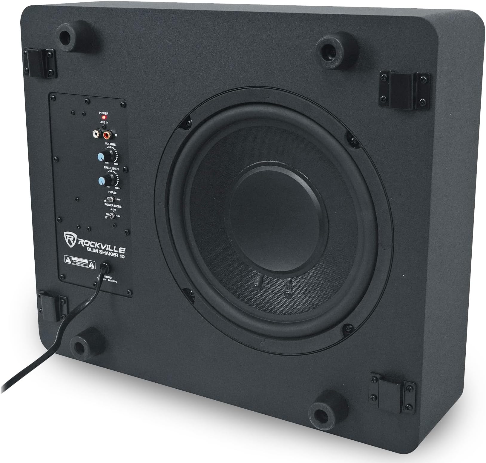 Amazon.com: Rockville Slim Shaker 10 Under/Behind Couch Home Theater ...